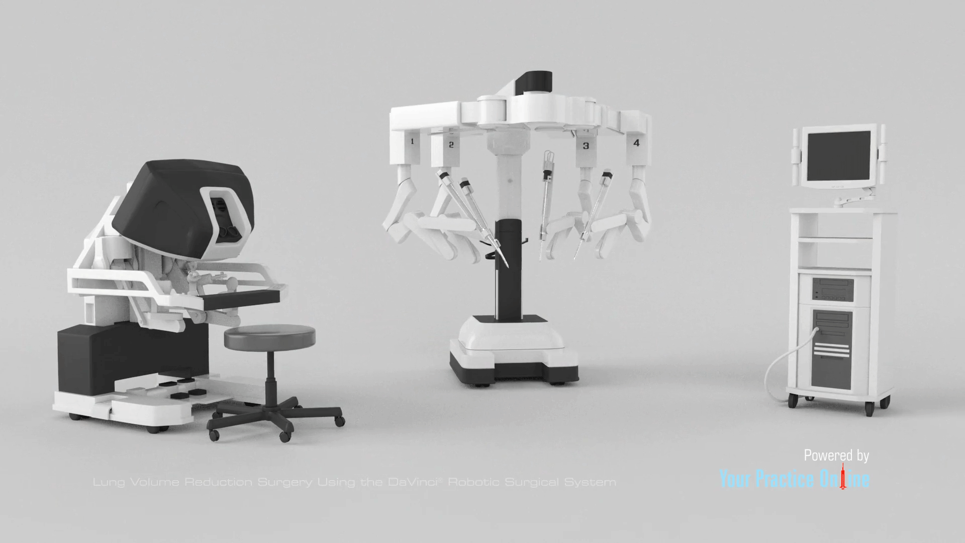 Lung Volume Reduction Surgery using the da Vinci® Robotic Surgical System Video | Medical Video ...